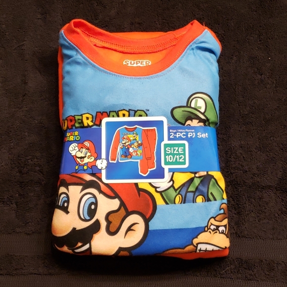 Nintendo | Pajamas | Official Super Mario Pj Set | Poshmark